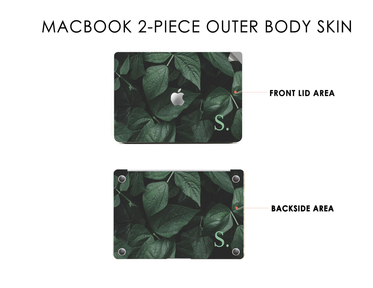 Custom Macbook Skin Decal for All Models in India. Mac Air, Mac Pro ...